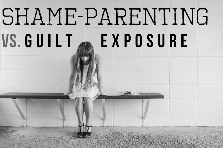 Shame on you? Shame-parenting vs. guilt exposure - THE AWKWARD MOM