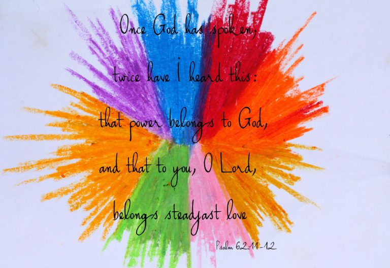 Freebie Fridays: FREE Printable Scripture Art, Psalm 62:11-12 - THE ...
