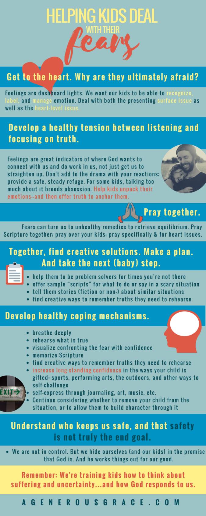 Freebie Fridays [INFOGRAPHIC]: Helping Kids Deal with Their Fears - THE ...